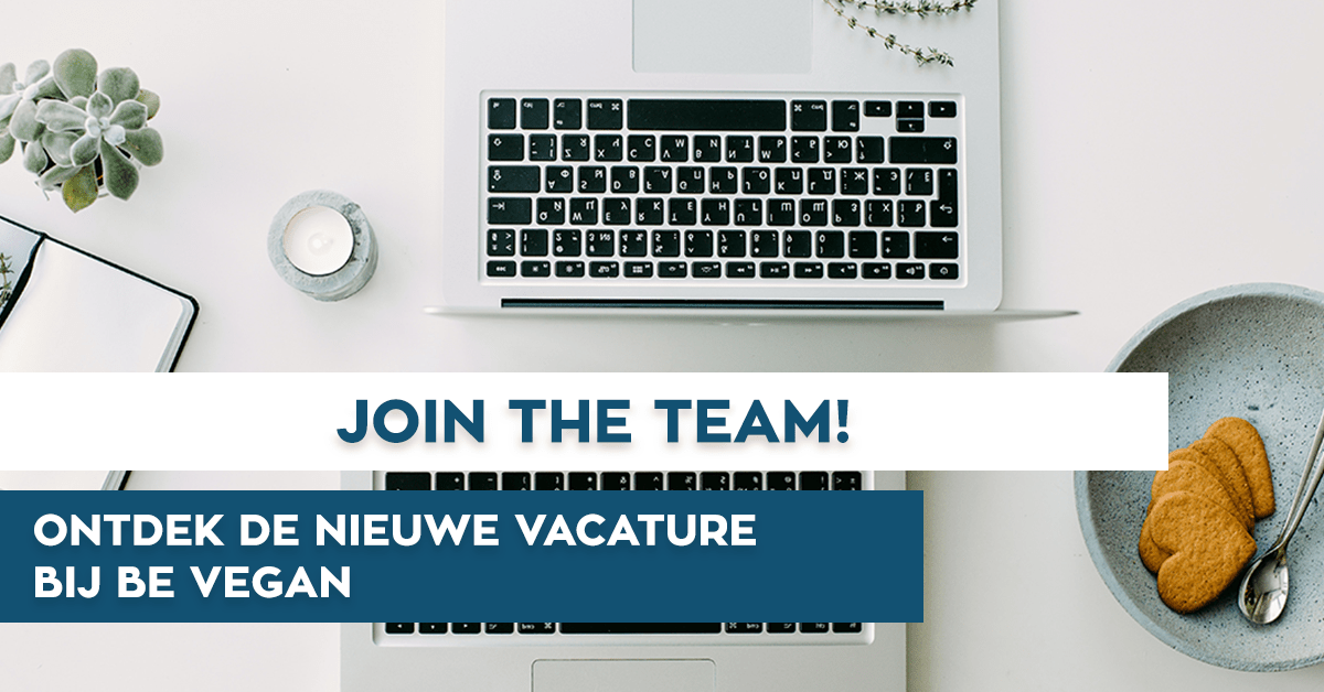 Vacature projectmanager BE Vegan (4/5)