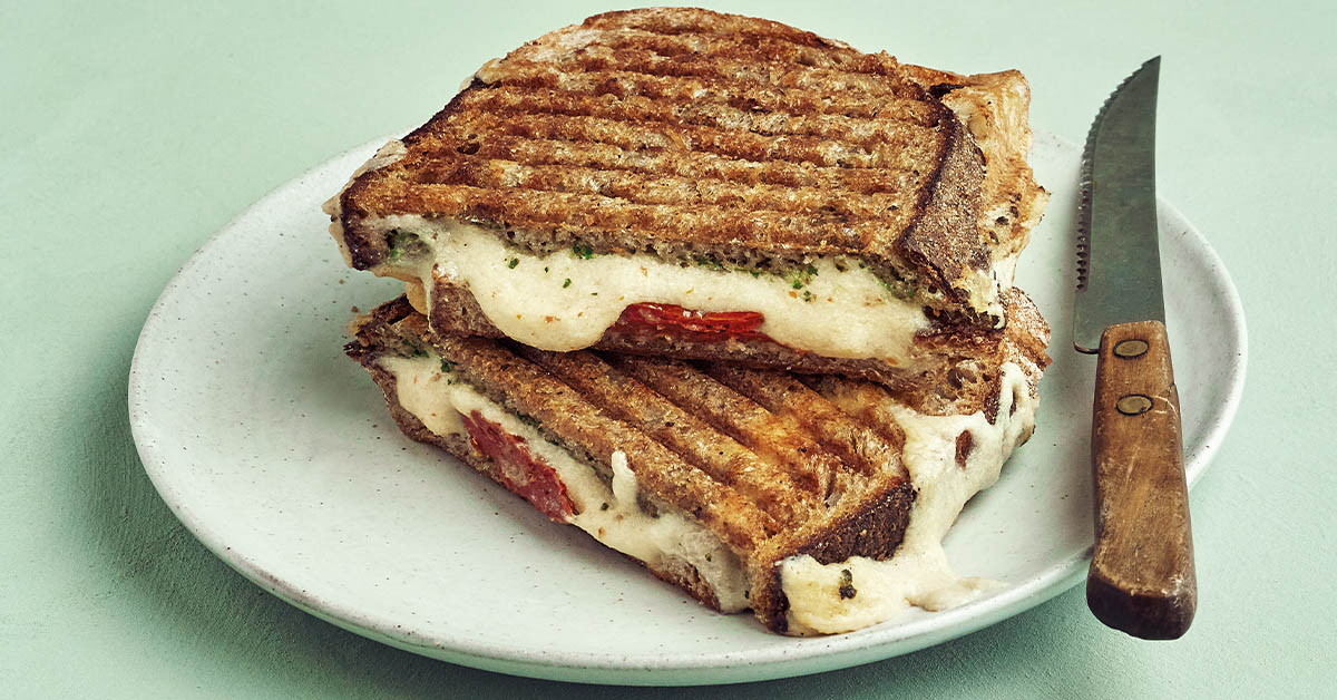 Recept vegan mozzarella die smelt voor op je pizza of croque