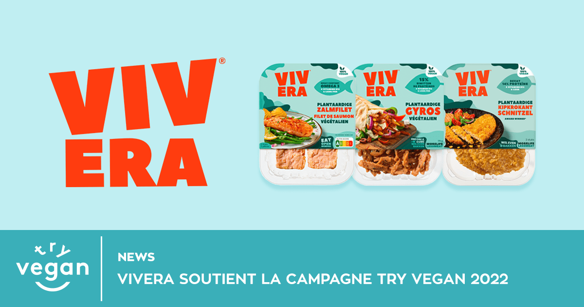 Vivera s'engage pour l'impact en Belgique et participe à Try Vegan ...